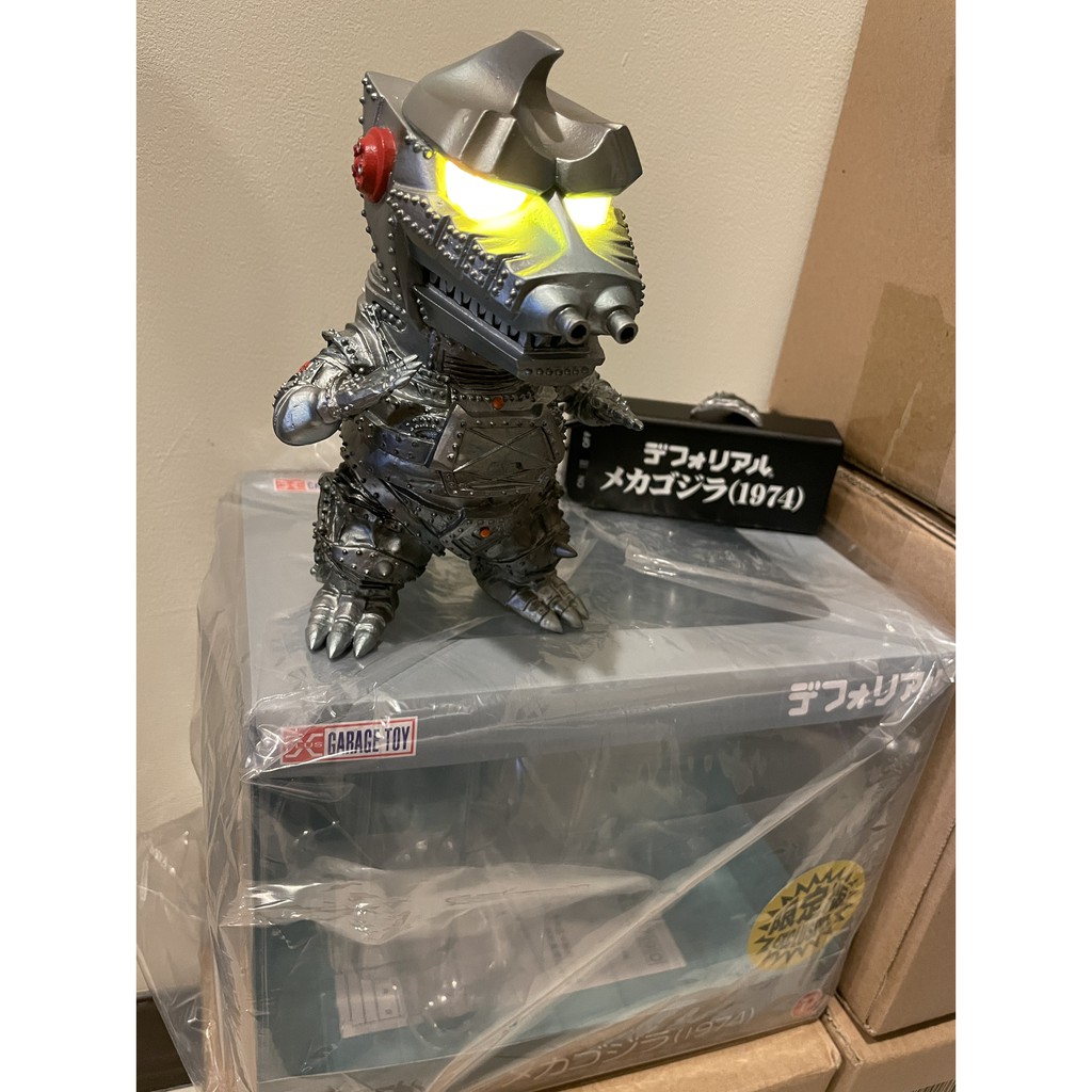 日空 X-PLUS XPLUS RIC Q版-機械哥吉拉 1974 少限 | 蝦皮購物