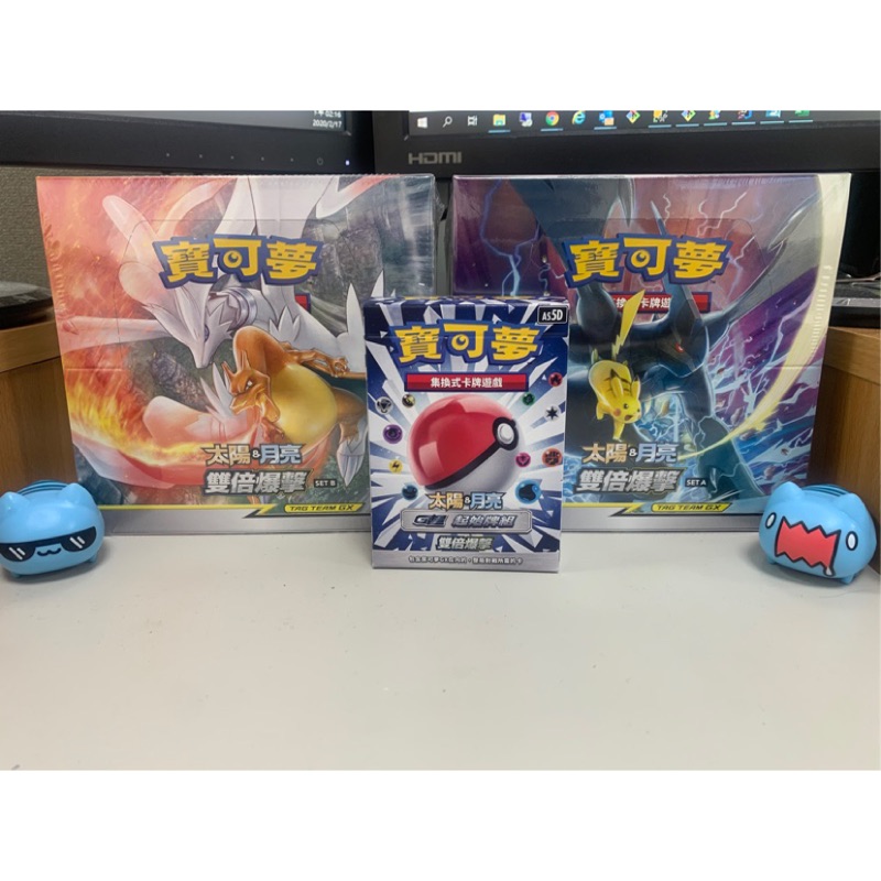 [杉田翔太]最後現貨ptcg 寶可夢卡牌第三彈 雙倍爆擊 集換式卡牌遊戲 全新現貨 seta setb 起始牌組 30包 | 蝦皮購物