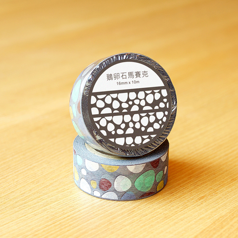 【老屋顏工作室】鵝卵石型馬賽克紙膠帶 TAAZE讀冊生活網路書店 | 蝦皮購物