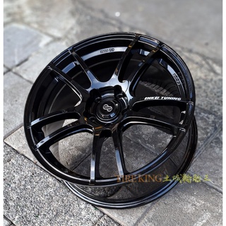 土城輪胎王 新款色 ENKEI SC24 18吋鋁圈 平光古銅 亮黑 5/114.3 五爪開叉 閃卡鉗 | 蝦皮購物