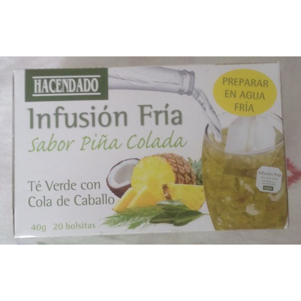 Hacendado sabor Pina Colada Fria鳳梨可樂達冷泡茶(獨家推薦) | 蝦皮購物