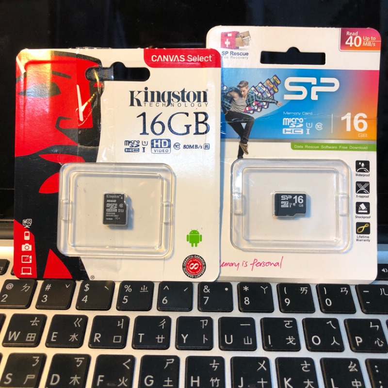 Kingston 記憶卡 SP 記憶卡 16G micro SD 原廠 全新 | 蝦皮購物