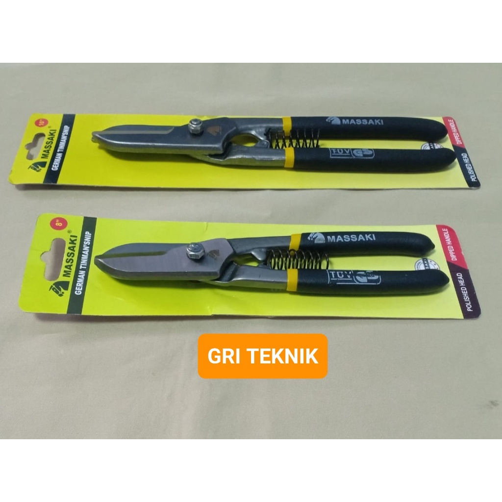 Massaki 品牌德國模型鋅剪刀尺寸 8 和 10 MASSAKI SNIP TIN 德國 | 蝦皮購物