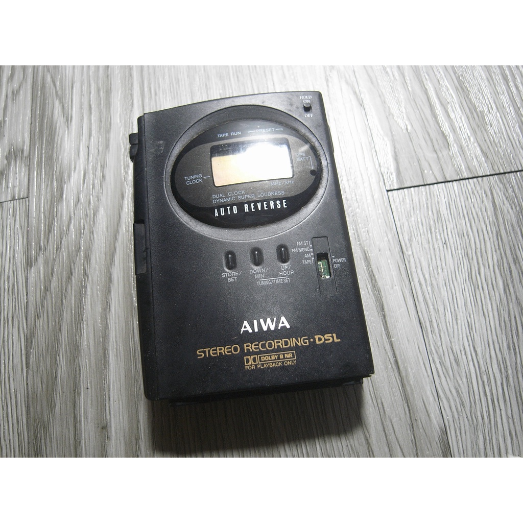 二手 早期 日本製 AIWA 愛華 HS-J303 經典磁帶 隨聲聽 收音機 收藏 | 蝦皮購物