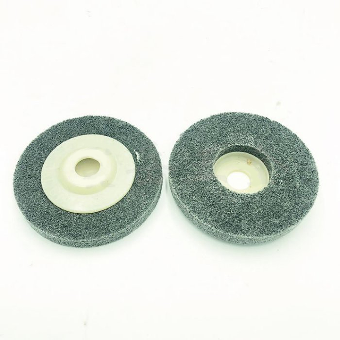 【singcoco】4吋(100M/M) 平面不織布輪 菜瓜布輪 金屬石材拋光 手提砂輪機用 | 蝦皮購物