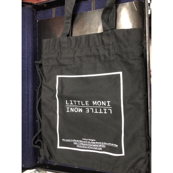 麗嬰房 Little moni 原價$399 優惠中 美式休閒後/肩背兩用束口包—運動休閒輕裝簡便！ | 蝦皮購物