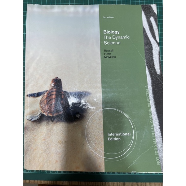 生物學用書biology the dynamic science 3rd edition | 蝦皮購物