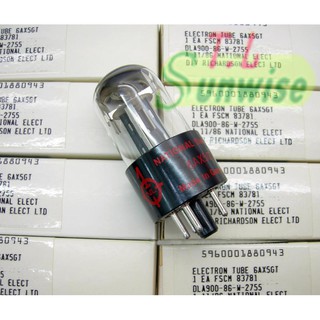 6X5 ︽NO:6507 德國 NATIONAL 6AX5 GT ( 中國 6Z5P 升級管 ) NIB 真空管 | 蝦皮購物