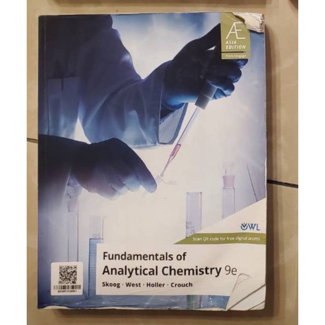 Fundamentals of Analytical Chemistry 9e 分析化學原文書 | 蝦皮購物