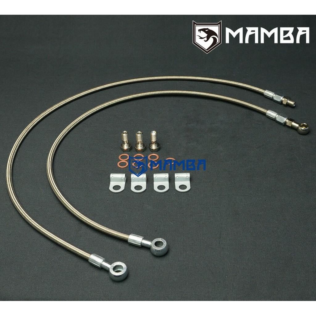 PTFE turbo oil feed line Mitsubishi 6G72T 3000GT VR4 Stealth | 蝦皮購物