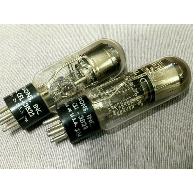 1個 - Electrons Incorporated 3B22 真空管 無原盒 | 蝦皮購物