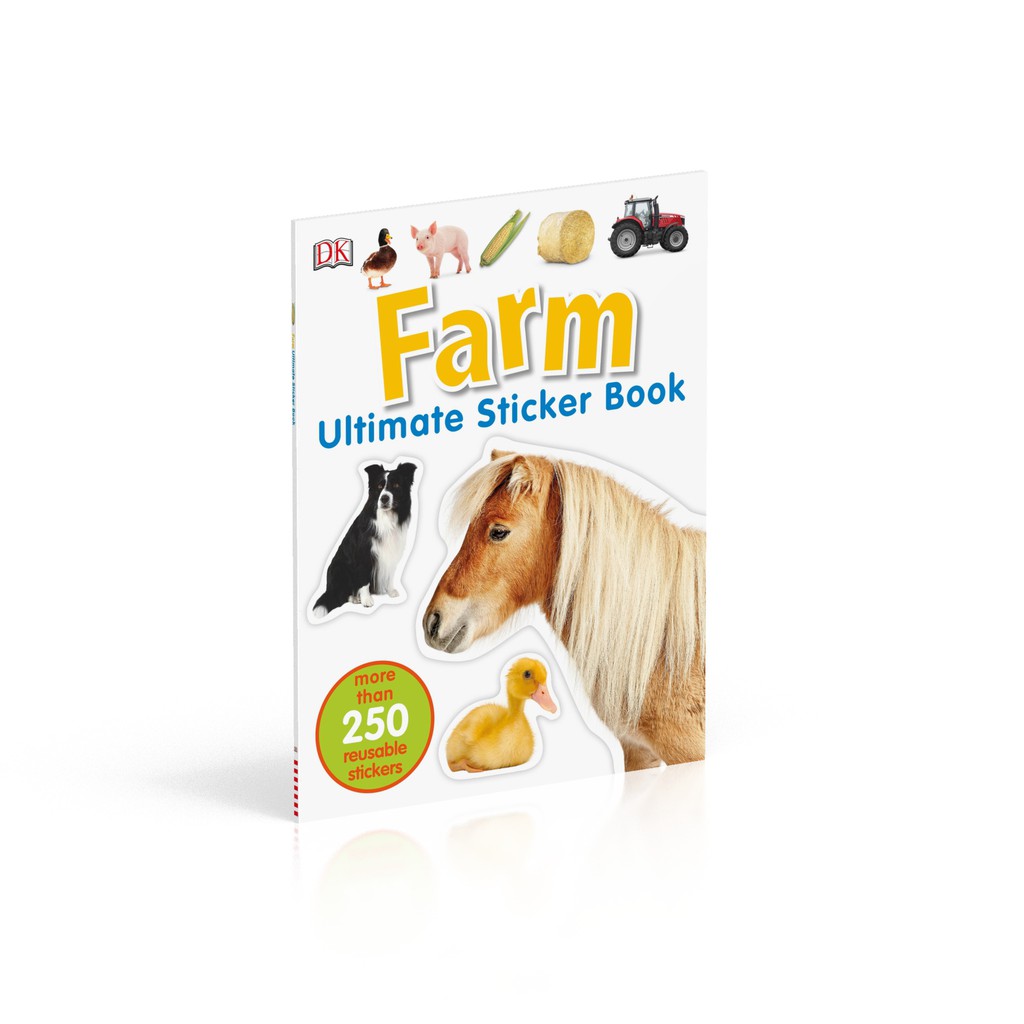 DK Farm Ultimate Sticker Book【百科貼紙書：農場】 | 蝦皮購物