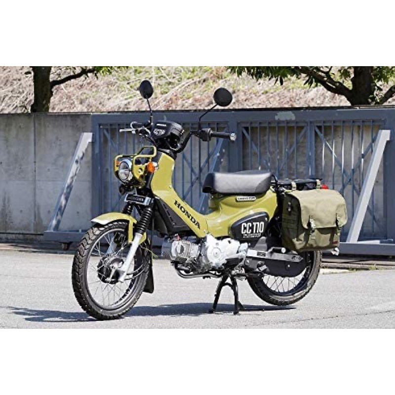 cc110 supercub CT125 軍綠色 側袋 側包 馬鞍袋 現貨在台 cb350 GB350 DAX125 | 蝦皮購物