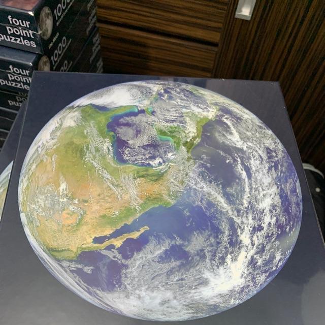 現貨 正版 Four Point Puzzles The moon&The earth 1000pcs 拼圖 | 蝦皮購物