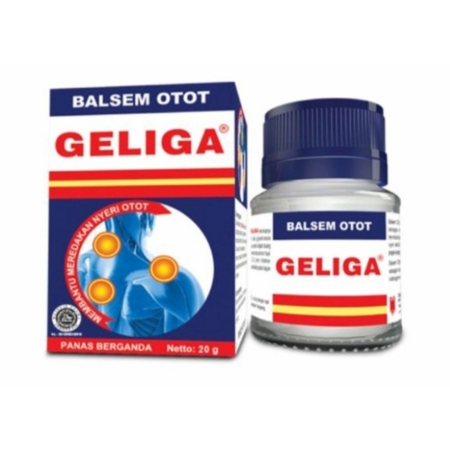 印尼 GELIGA BALSEM OTOT 鷹標肌肉酸痛膏 20 gr / 40 gr | 蝦皮購物