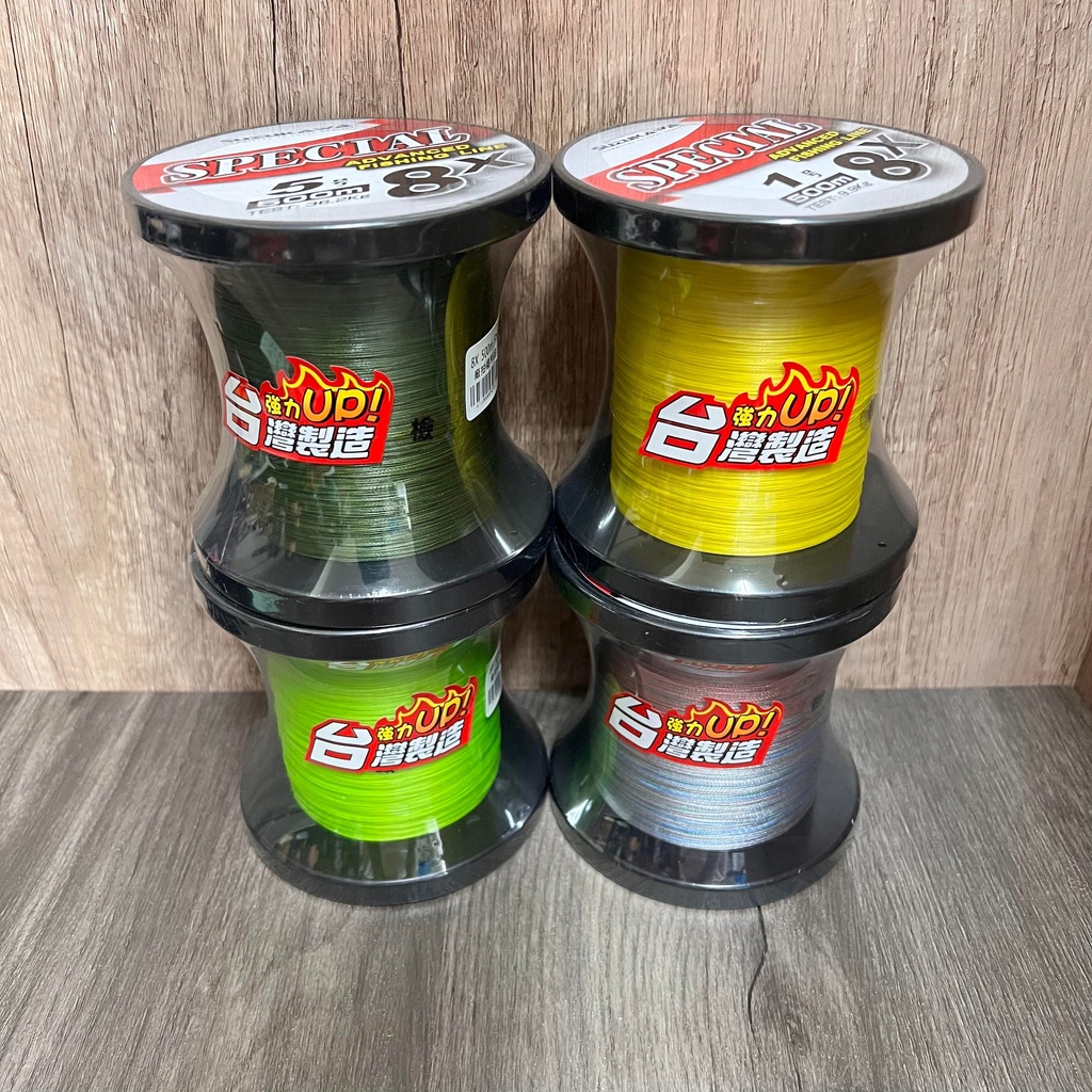 【超值優惠】POKEE 太平洋 PE線 8編 500米 PE魚線 路亞線 海釣線 大力馬 八股 釣魚線 布線 線 | 蝦皮購物
