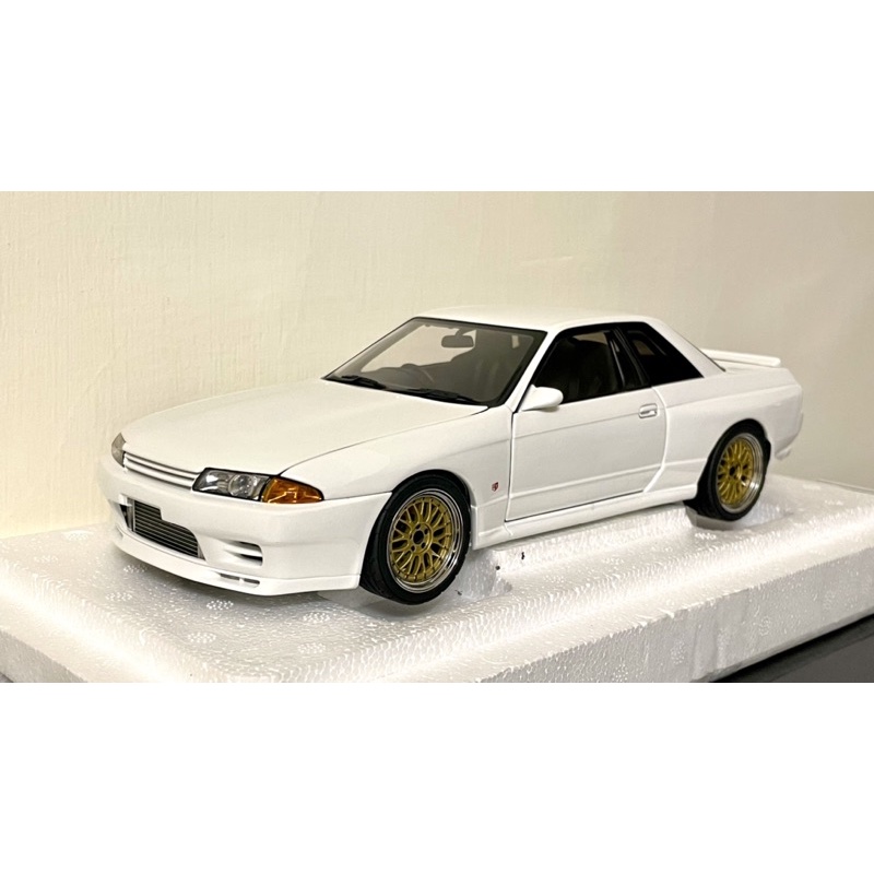 ( 灣岸 ) 全新 Autoart NISSAN SKYLINE GT-R ( R32 ) Reina 🈴️黑鳥 惡魔Z | 蝦皮購物