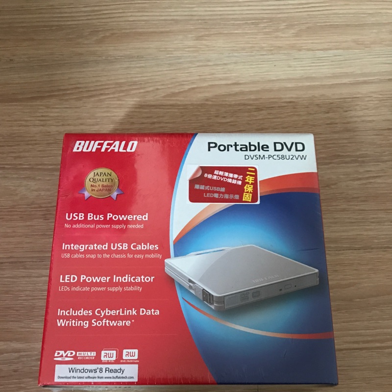 BUFFALO DVSM-PC58U2VW外接式#DVD光碟燒錄機# | 蝦皮購物