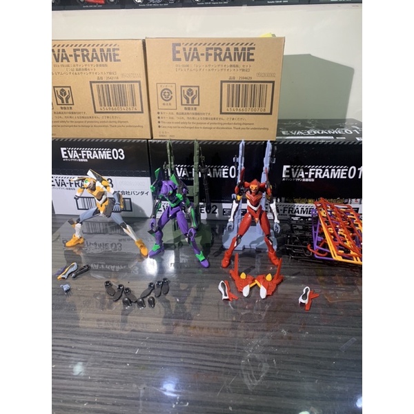 EVA-FRAME 新世紀福音戰士組裝模型 | 蝦皮購物