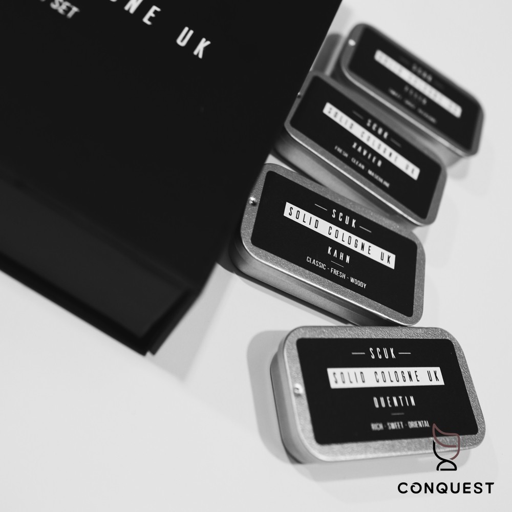 CONQUEST 】英國官方代理 Solid Cologne UK Quentin 固態古龍水 體香膏 香水攜帶方便 | 蝦皮購物