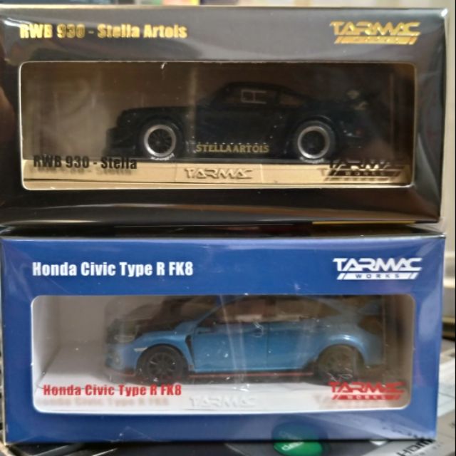Tarmac 1/64 貨櫃限定版 RWB 930 & HONDA CIVIC TYPE R FK8 | 蝦皮購物