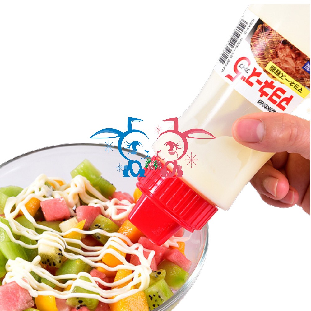 現貨【霜兔小舖】日本製 NAKAYA 五孔擠醬瓶 380ml 美奶滋 沙拉 番茄醬 巧克力醬 蜂蜜罐 透明 擠壓瓶 | 蝦皮購物