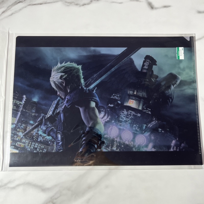 FF7最終幻想7 remake 厚款資料夾 重製版主視覺 克勞德cloud | 蝦皮購物