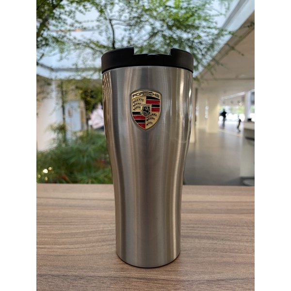 【原廠精品專賣】PORSCHE 保時捷 經典盾徽不鏽鋼保溫杯 隨行杯 WAP0500640H | 蝦皮購物