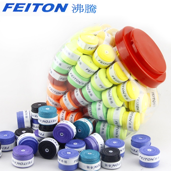 FEITON 沸騰 網球拍 羽毛球 握把 手膠 防滑 吸汗 耐磨 運動配件 舒適貼合 | 蝦皮購物