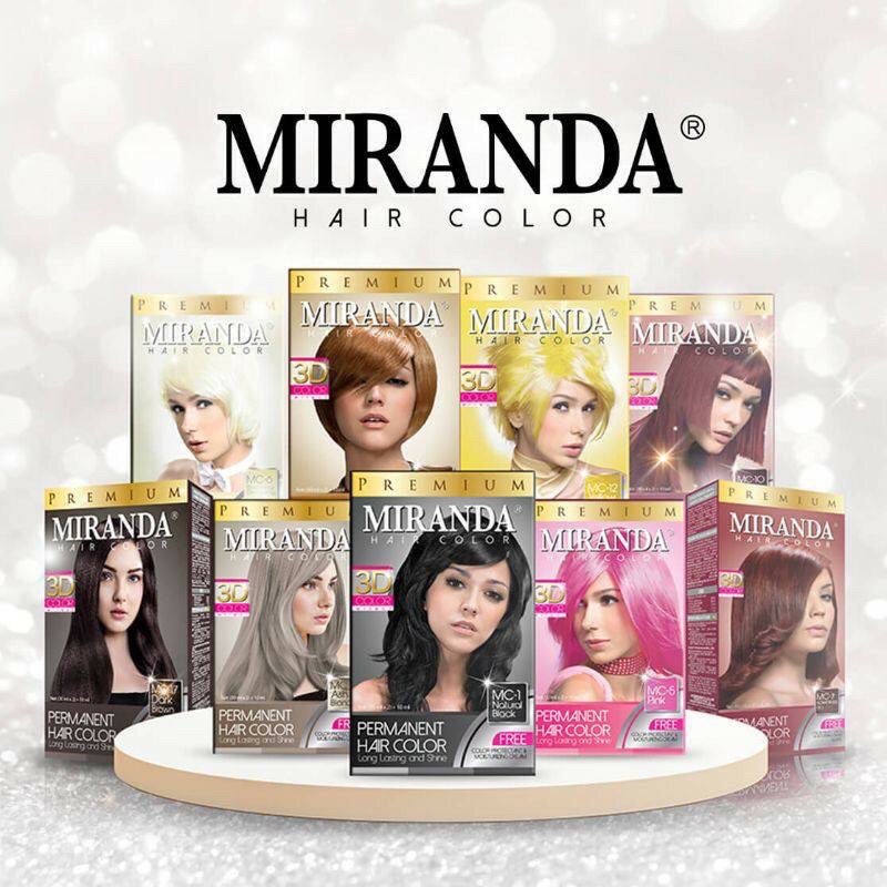 MIRANDA HAIR COLOR / semir rambut | 蝦皮購物