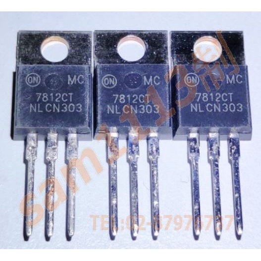 113線性 MC7812 CT TO-220 ON 1A 12V 穩壓 L7812 KIA7812 7812 >>10個 | 蝦皮購物