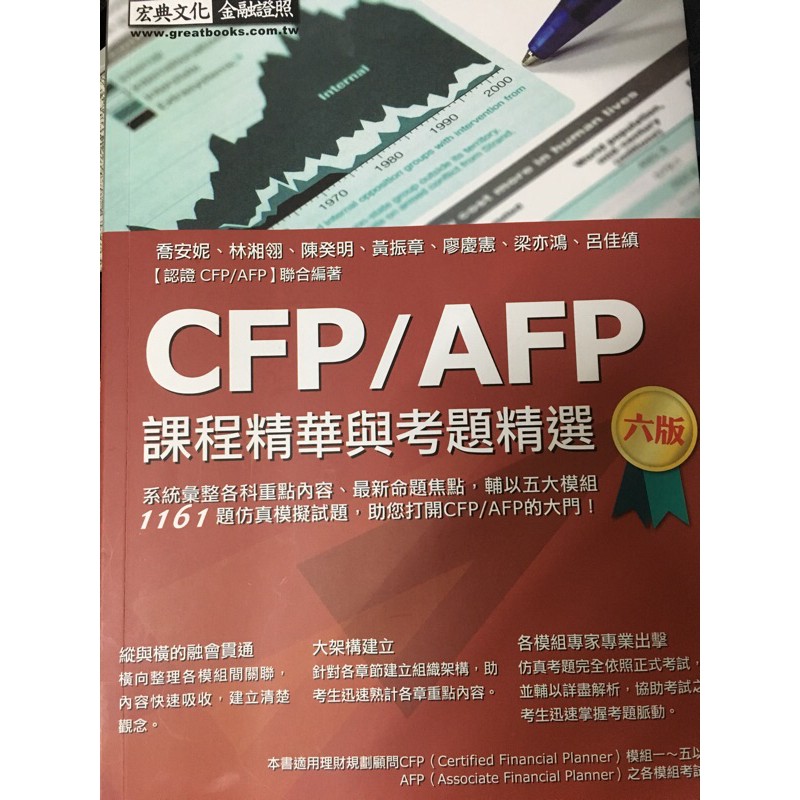 CFP/AFP[理財規劃顧問]課程精華與考題精選（第六版） | 蝦皮購物