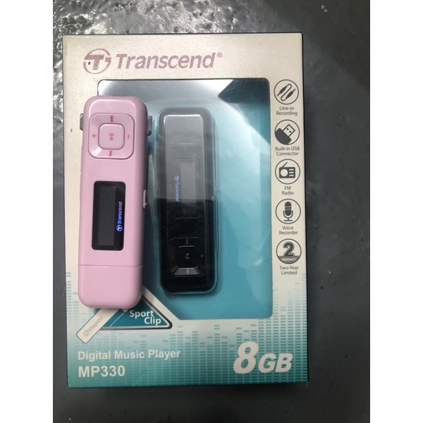 二手收藏品 創見停產神機 MP330 黑色\粉紅 | 蝦皮購物