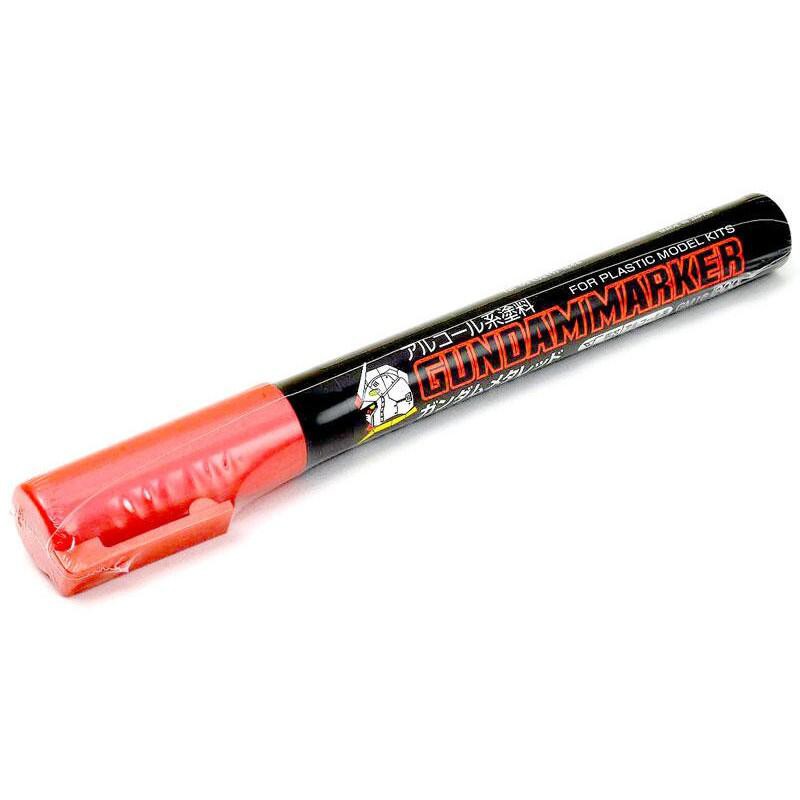 【好時多模】郡氏 GSI GM16 鋼彈麥克筆油性-塗裝用- 金屬紅 | 蝦皮購物