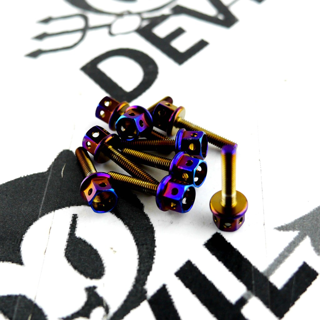 ZOO | 白鐵鍍鈦螺絲 內外六角螺絲 白鐵 螺絲 M3X15 直購價為單顆 | 蝦皮購物