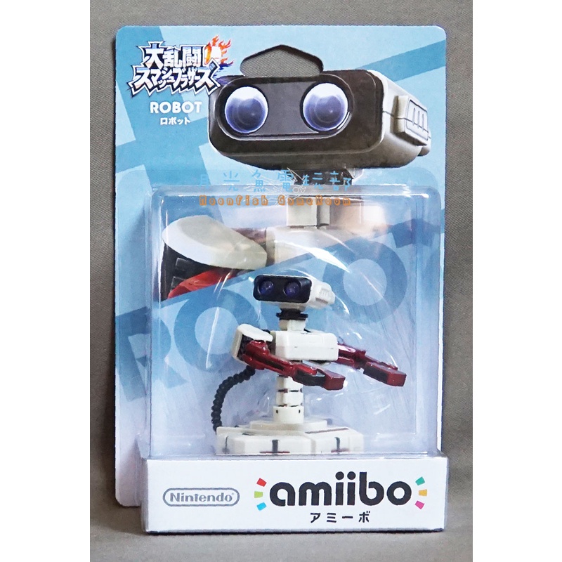 【月光魚 電玩部】amiibo ROBOT 機器人 R.O.B. HVC-012 任天堂明星大亂鬥 3DS NS | 蝦皮購物