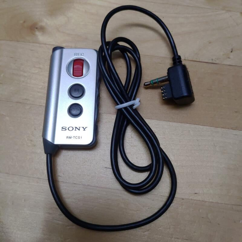 SONY RM-TCS1 控制線 九成九新 | 蝦皮購物