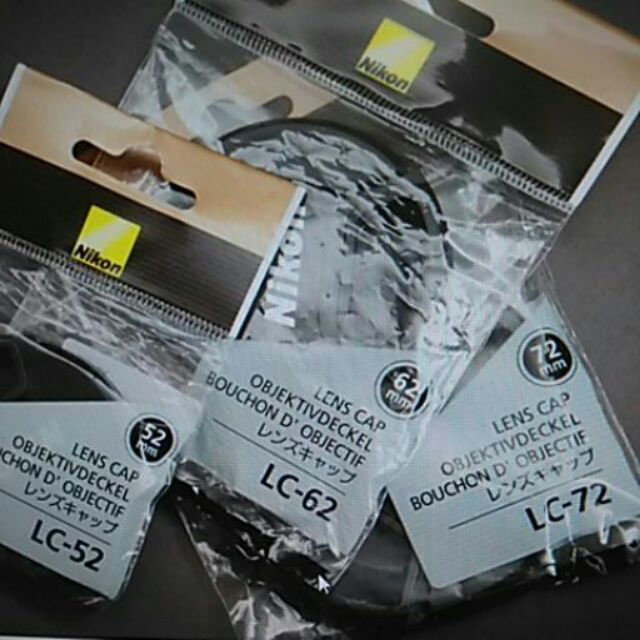 全新NIKON原廠LC-62 LC-62B 62MM 鏡頭蓋 | 蝦皮購物