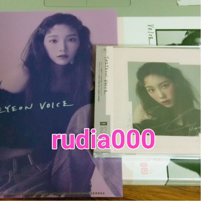 【現貨】TAEYEON 日本首張迷你專輯 VOICE 通常盤 附日巡會場特典 資料夾 太妍 | 蝦皮購物