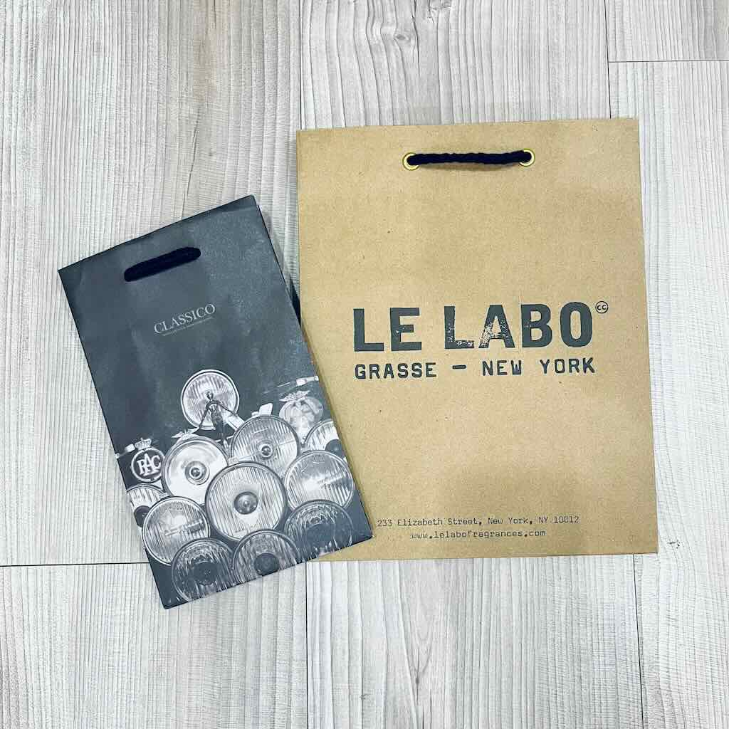 Le Labo Classico 專櫃 品牌 精品 紙袋 購物袋 禮物袋 手提袋 包裝袋 | 蝦皮購物