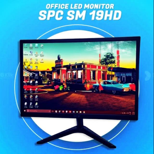 SPC 18.5 英寸 SM-19HD HDMI 顯示器,保修期為 1 年 | 蝦皮購物