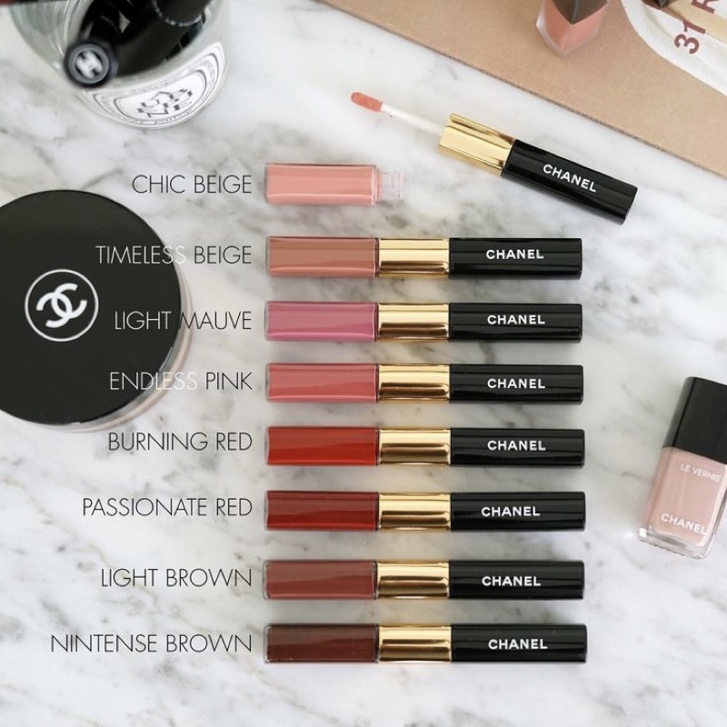 每週到台‼️ Chanel 香奈兒 超炫耀持色唇萃 雙頭唇釉 液態唇釉 Ultra Tenue #182 #174 | 蝦皮購物