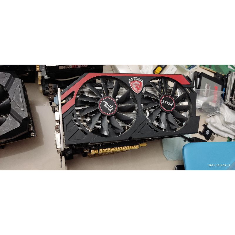 微星 MSI 紅龍 Radeon gtx750 gtx-750 2G 2gb 輸出測試正常 | 蝦皮購物