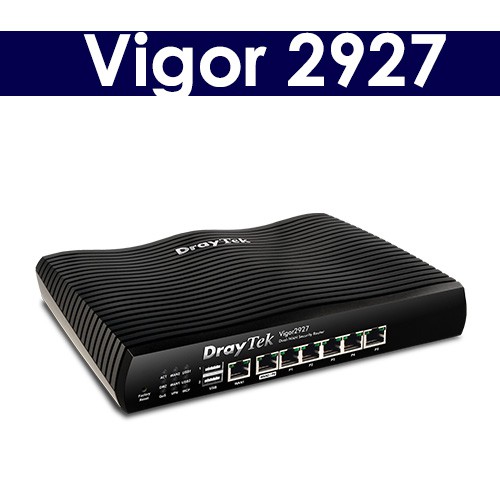 【公司貨,含稅可開統編】居易 Vigor2927 / 2927ac Draytek 雙WAN口VPN防火牆路由器 | 蝦皮購物