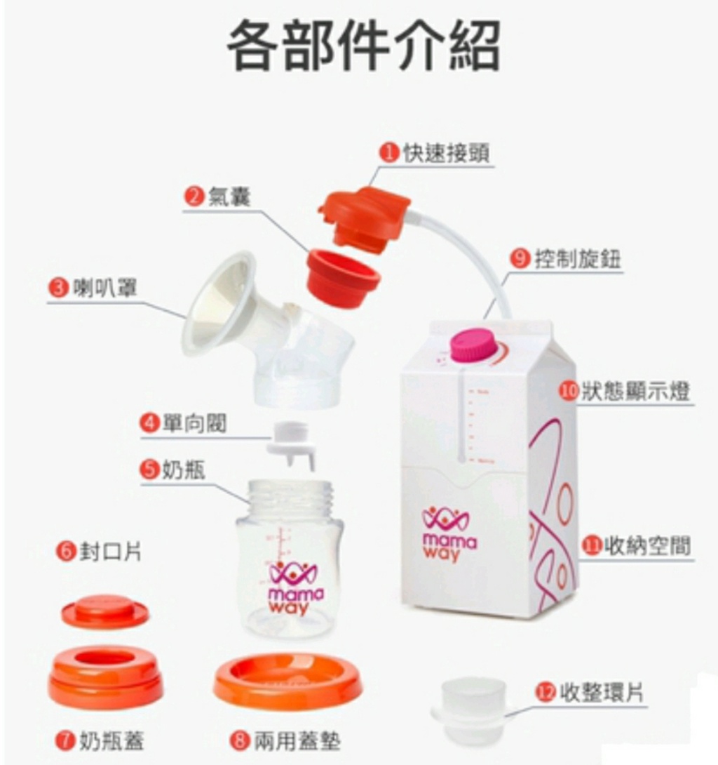 (二手9成新)媽媽餵Mamaway暖心系列SW-02雙邊電動吸乳器/集乳器/擠奶器 | 蝦皮購物