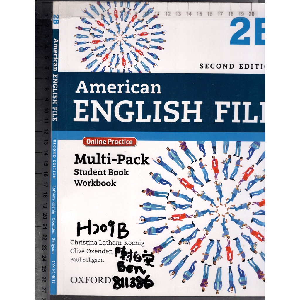 佰俐O《American ENGLISH FILE 2B 2e》2013 (access code已撕開使用) | 蝦皮購物