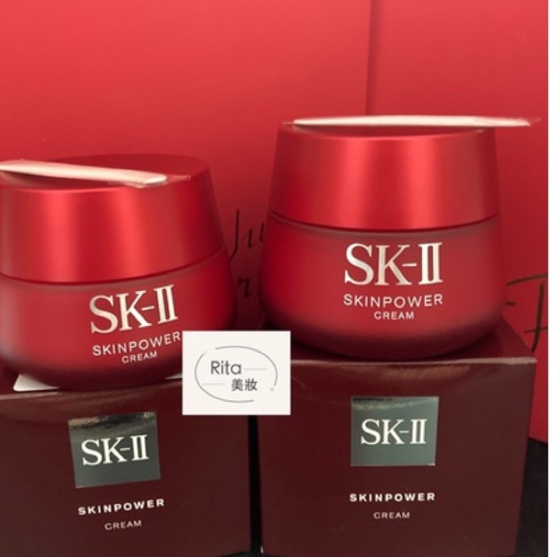 【RITA美妝】SKII/SK2 肌活能量活膚霜（輕盈 一般）50g/80g/100g （2025年效期）♻️電子發票 | 蝦皮購物