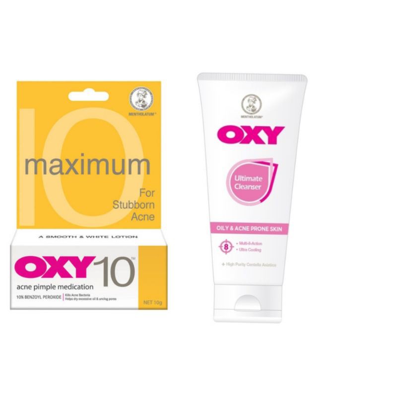 Oxy10 Lotion, 10g+acne cleanser | 蝦皮購物