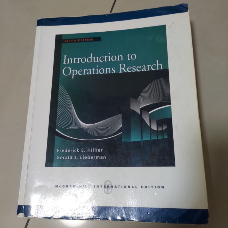 Introduction to Operations Research Ninth edition | 蝦皮購物