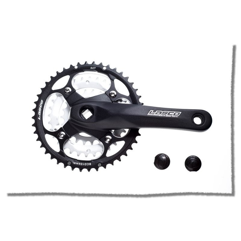 《意生》 LASCO大齒盤 9 速用 44 / 32 / 22T 腿長170L | 蝦皮購物